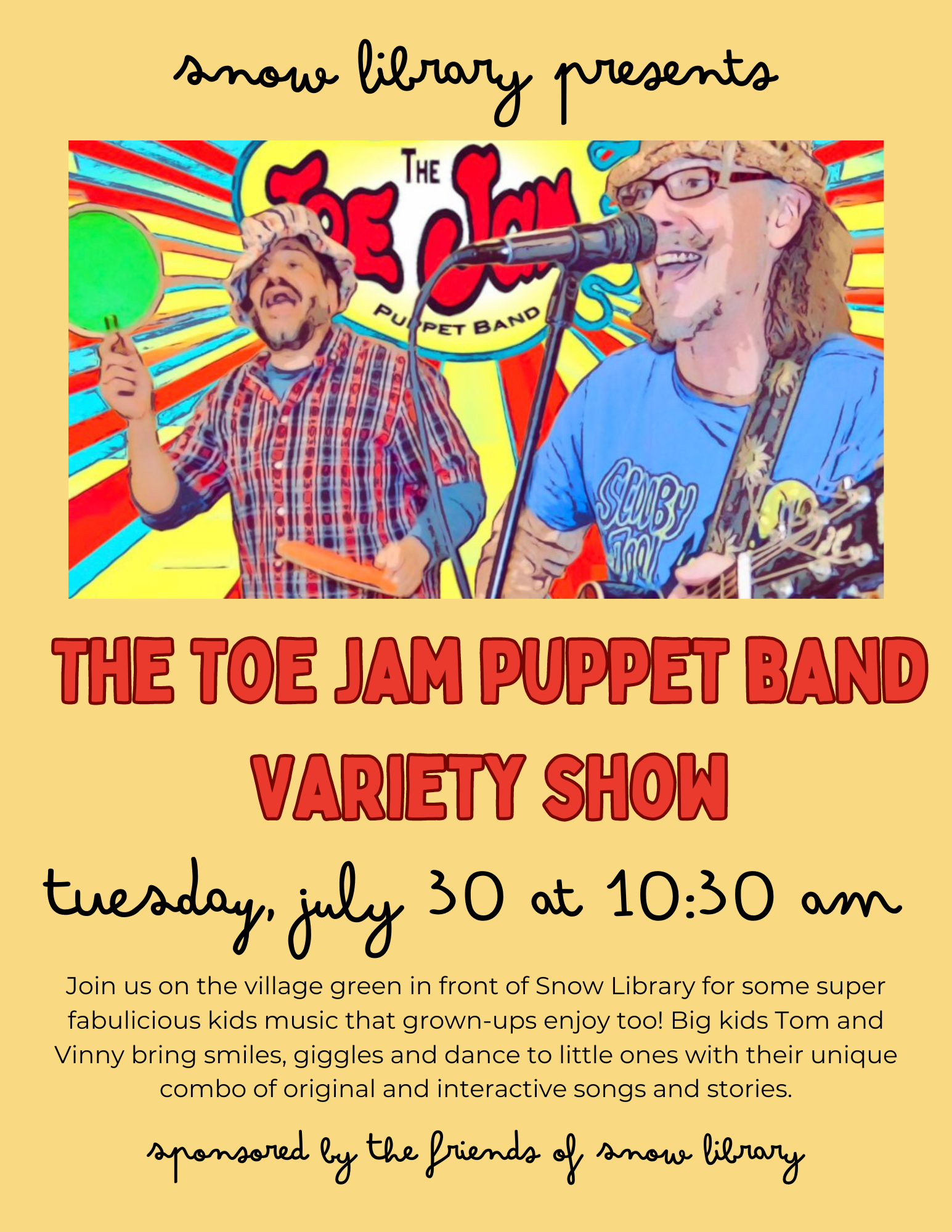 Calendar — Snow Library