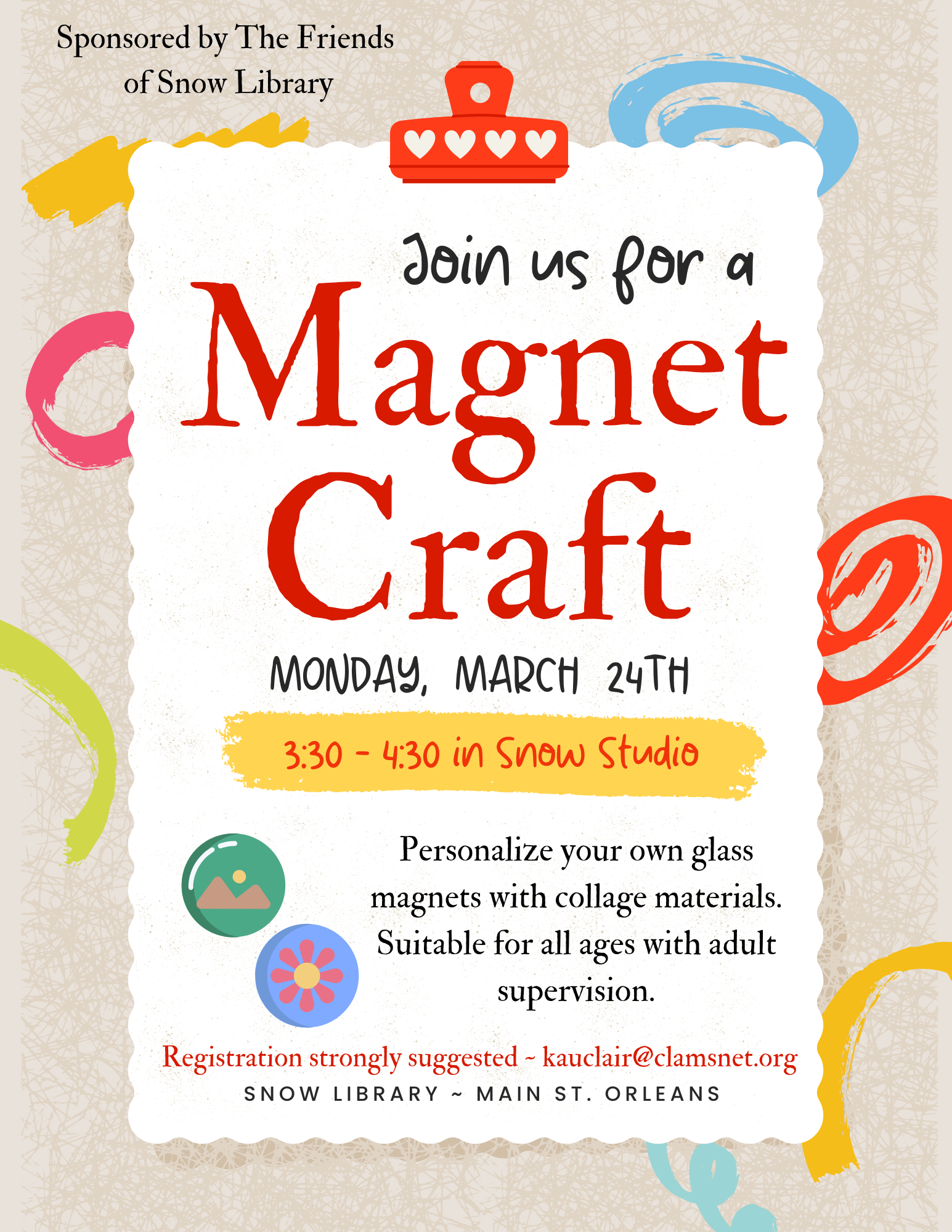 Magnet Craft — Snow Library