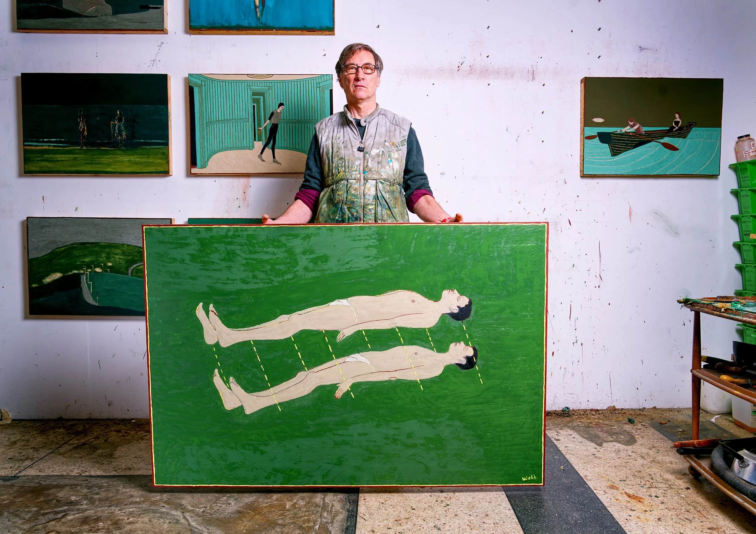 HAUS-A-REST — Featured artist Richard Kenton Webb , and photographer ...
