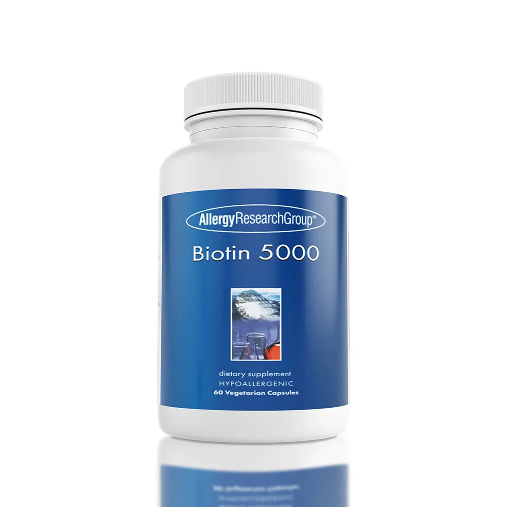 Biotin (5000 mcg / 60 Capsules) — VHW