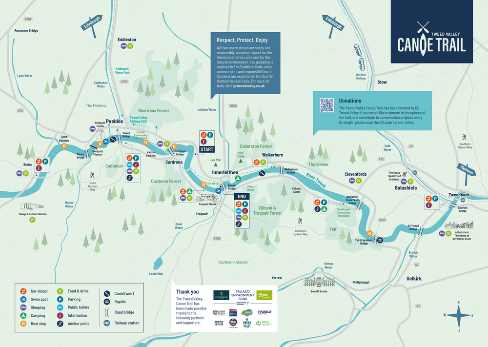 Section 3: Cardrona to Innerleithen — Go Tweed Valley, Scotland