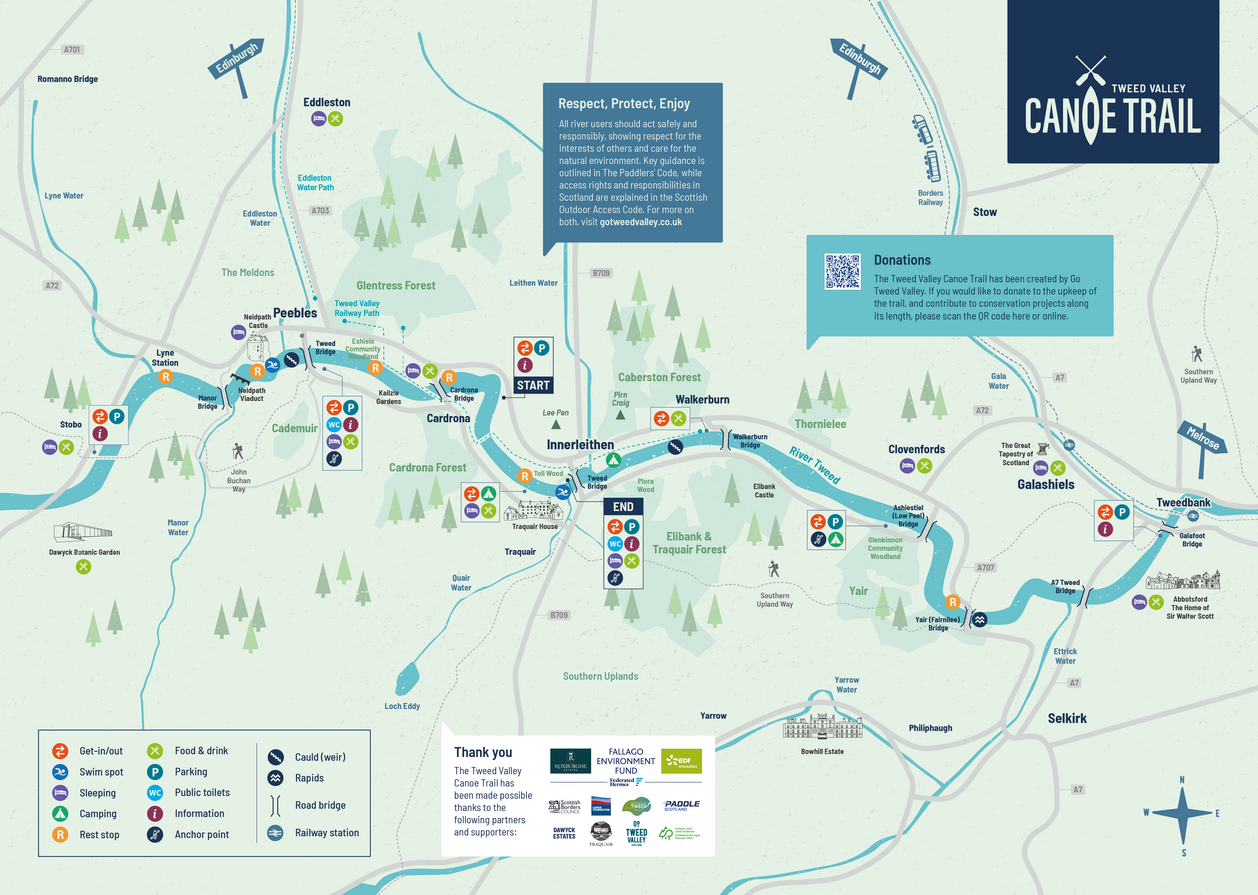 Section 3: Cardrona to Innerleithen — Go Tweed Valley, Scotland