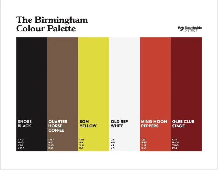DISCOVER SOUTHSIDE’S COLOUR PALETTE — Southside District