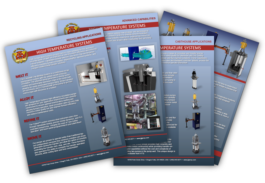 Literature — High Temperature Systems