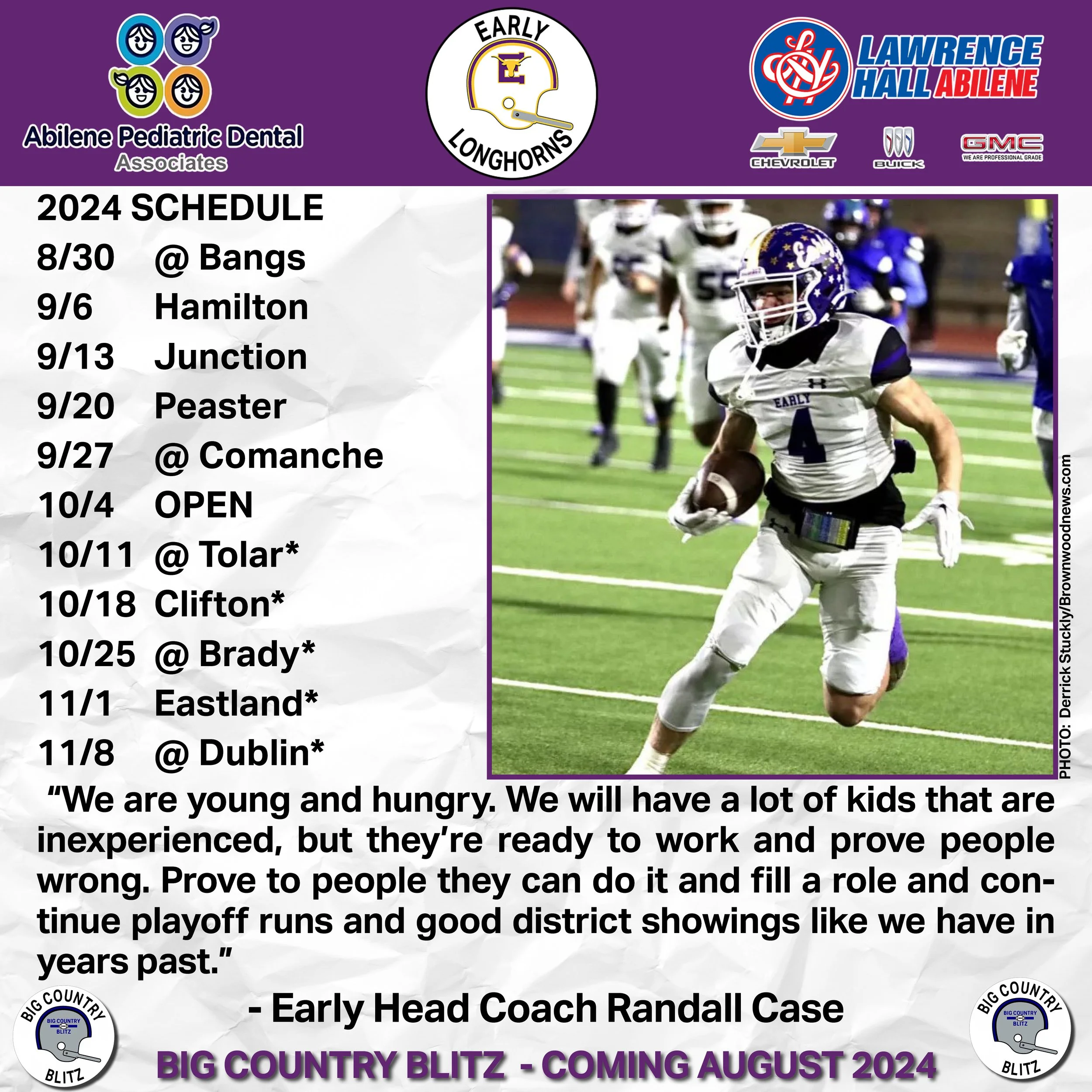 Early Longhorns — Big Country Blitz