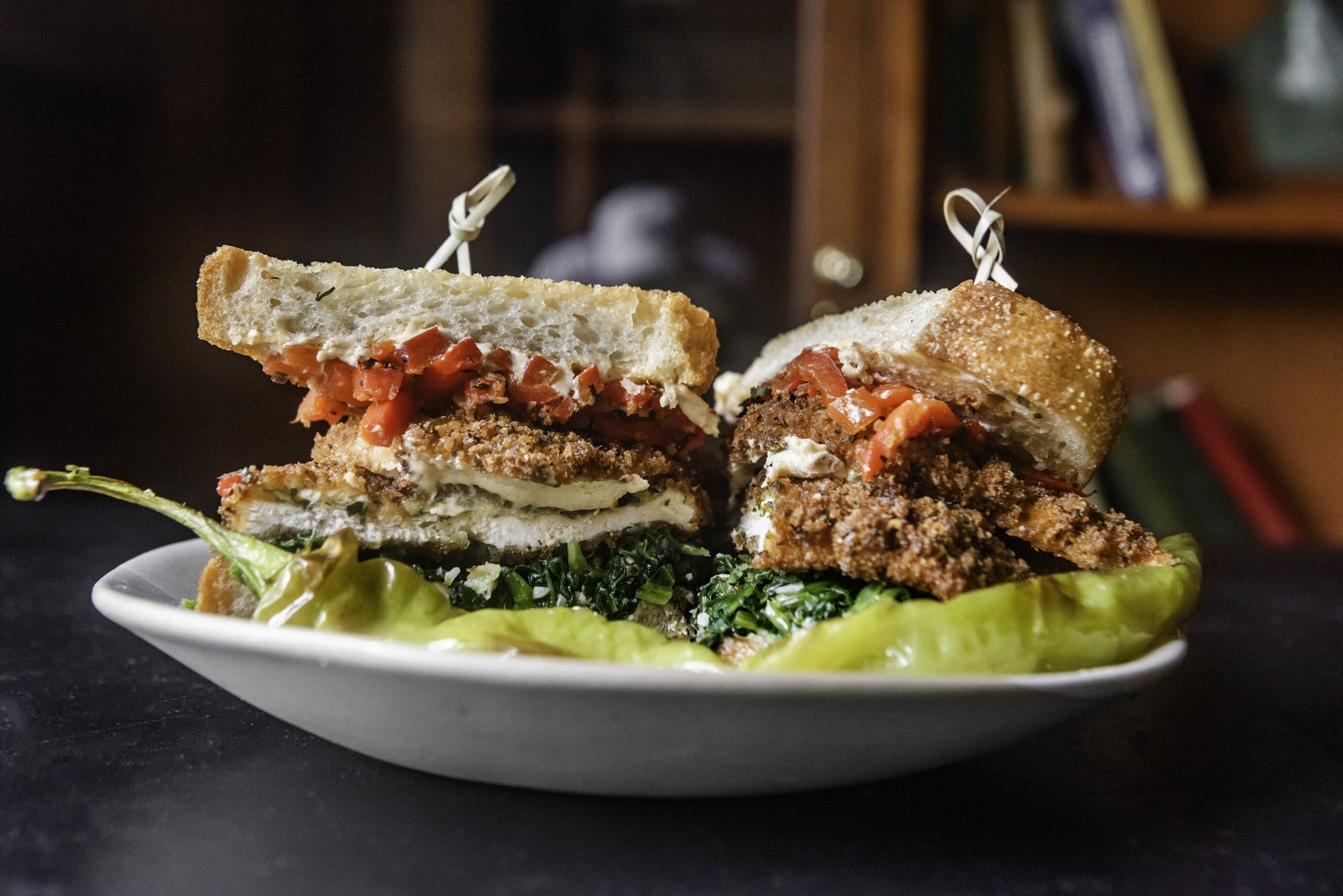 StarChefs - Philly-Style Chicken Sandwich | Eileen Watkin of The Inn at ...