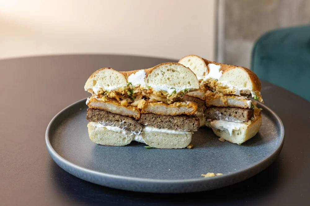 StarChefs - Crispy Potato Bagel Sandwich | Baker Hannah Banaszak of ...