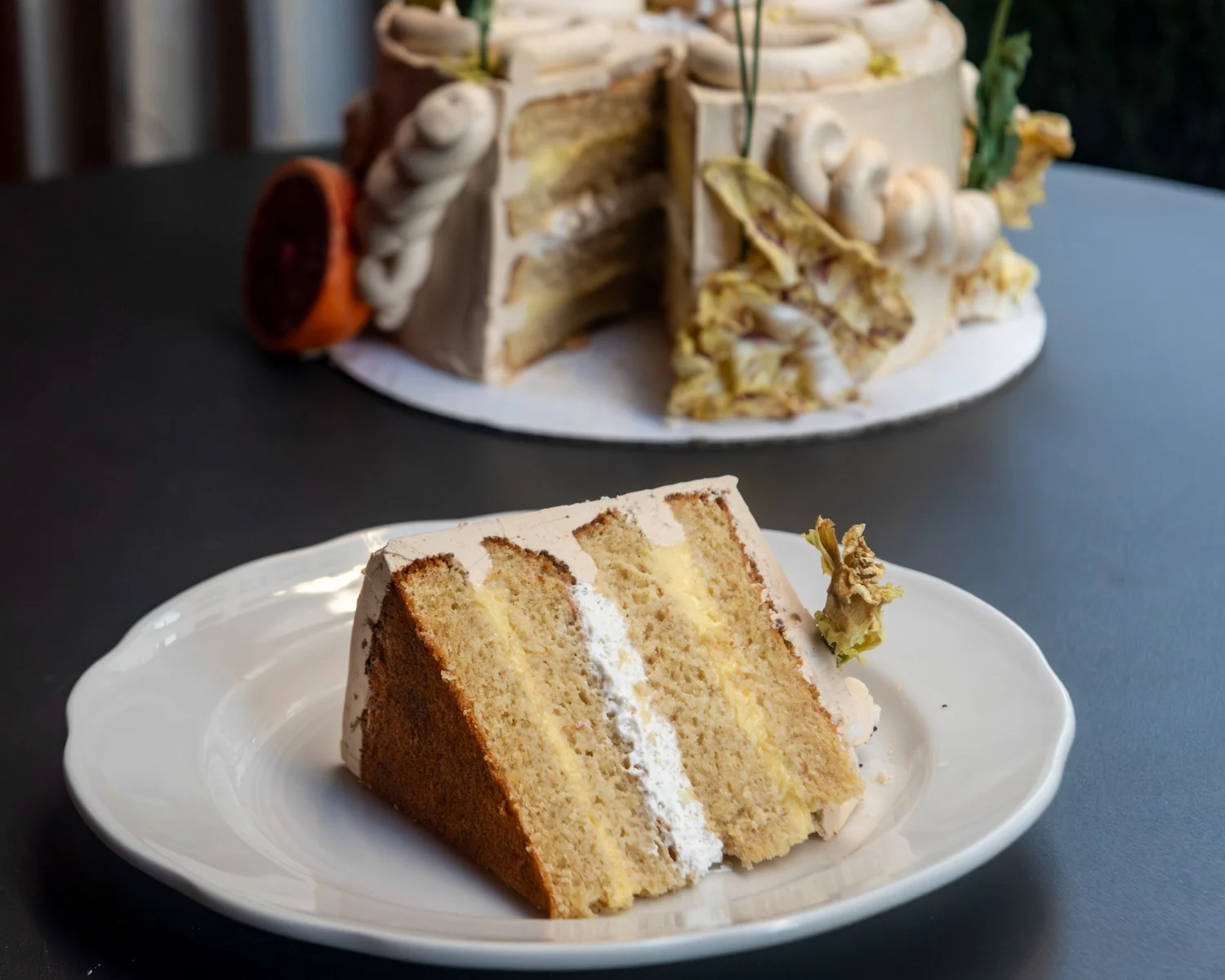 StarChefs - Toasted Oat Cake | Baker Delilah Pergola of High Street Bakery