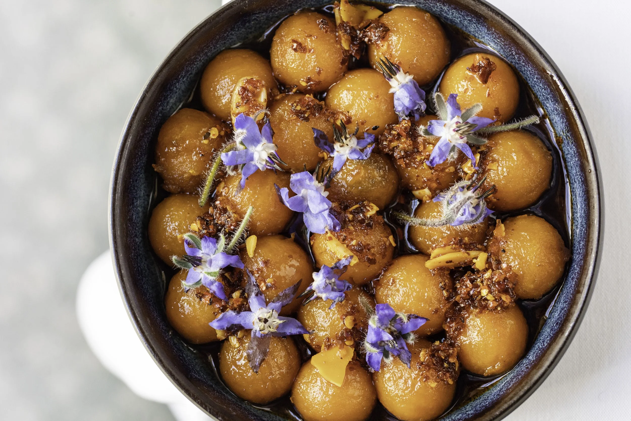 StarChefs - Confit Parisienne Sweet Potatoes | Chef Ryan Hacker of ...