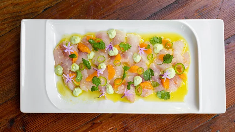 StarChefs - Red Snapper Crudo | Chef Steve McHugh of Cured