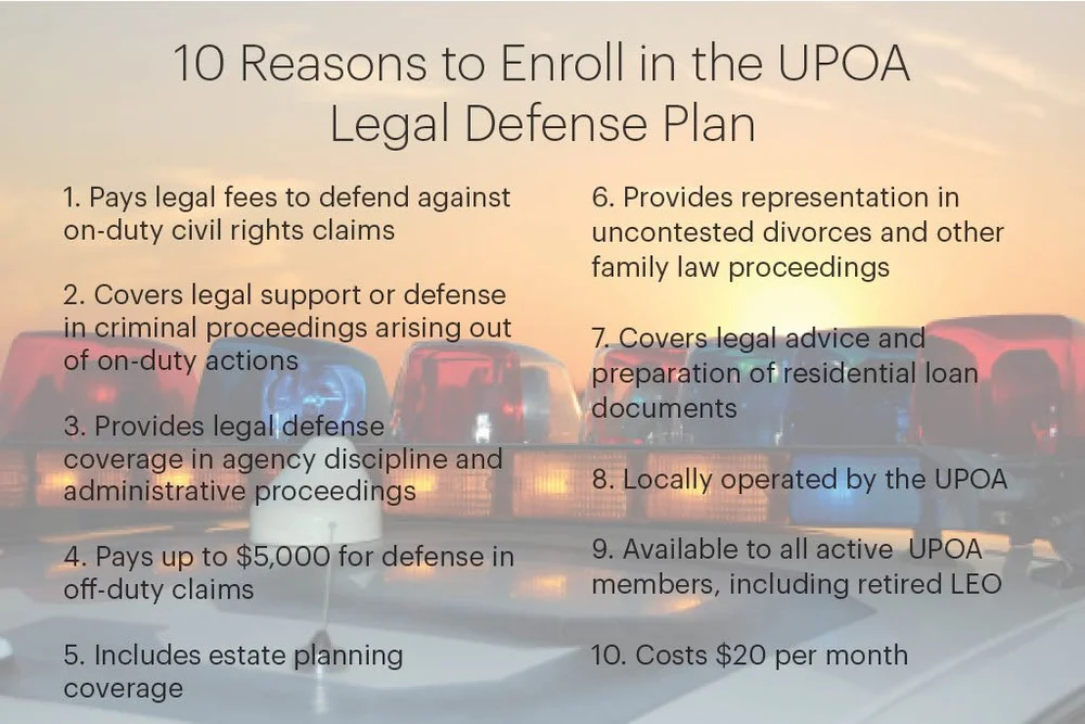 Legal Plan — Utah Peace Officers Association