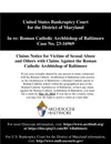Important Chapter 11 Process Information From the Archdiocese of ...