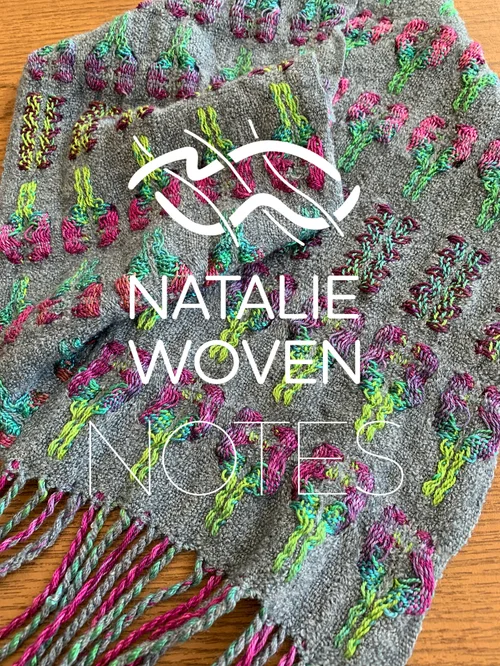 My Sett Chart with Deflected Doubleweave — Natalie Woven