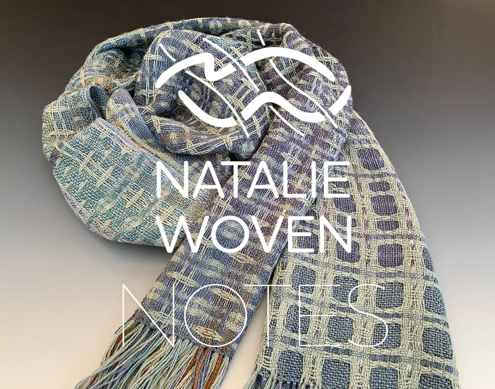 My Sett Chart with Deflected Doubleweave — Natalie Woven