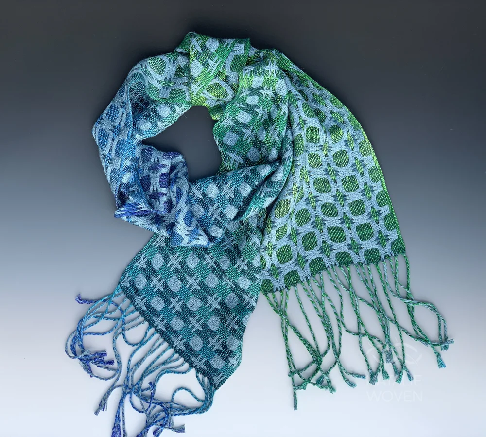 My Sett Chart with Deflected Doubleweave — Natalie Woven