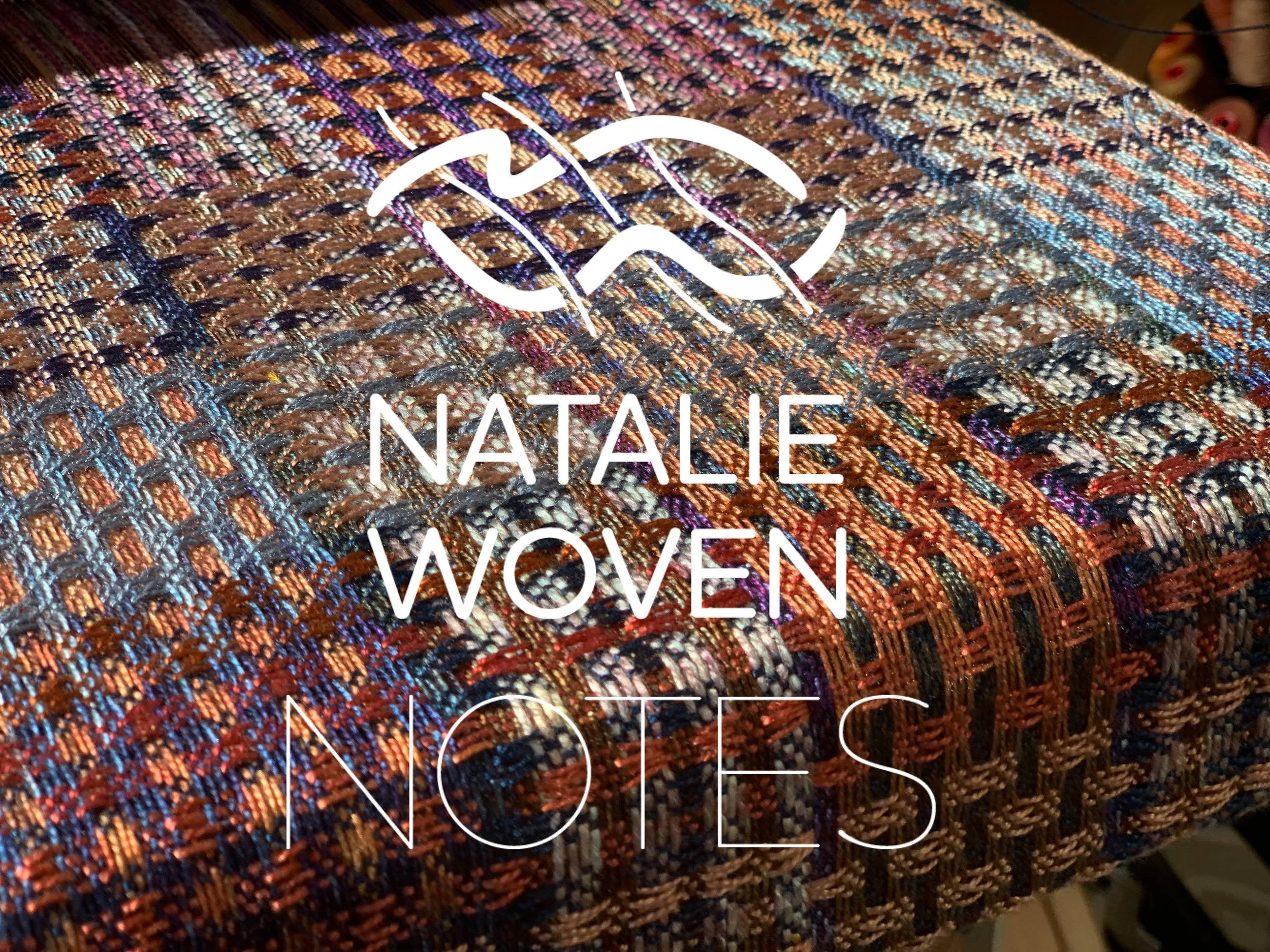 My Sett Chart with Deflected Doubleweave — Natalie Woven
