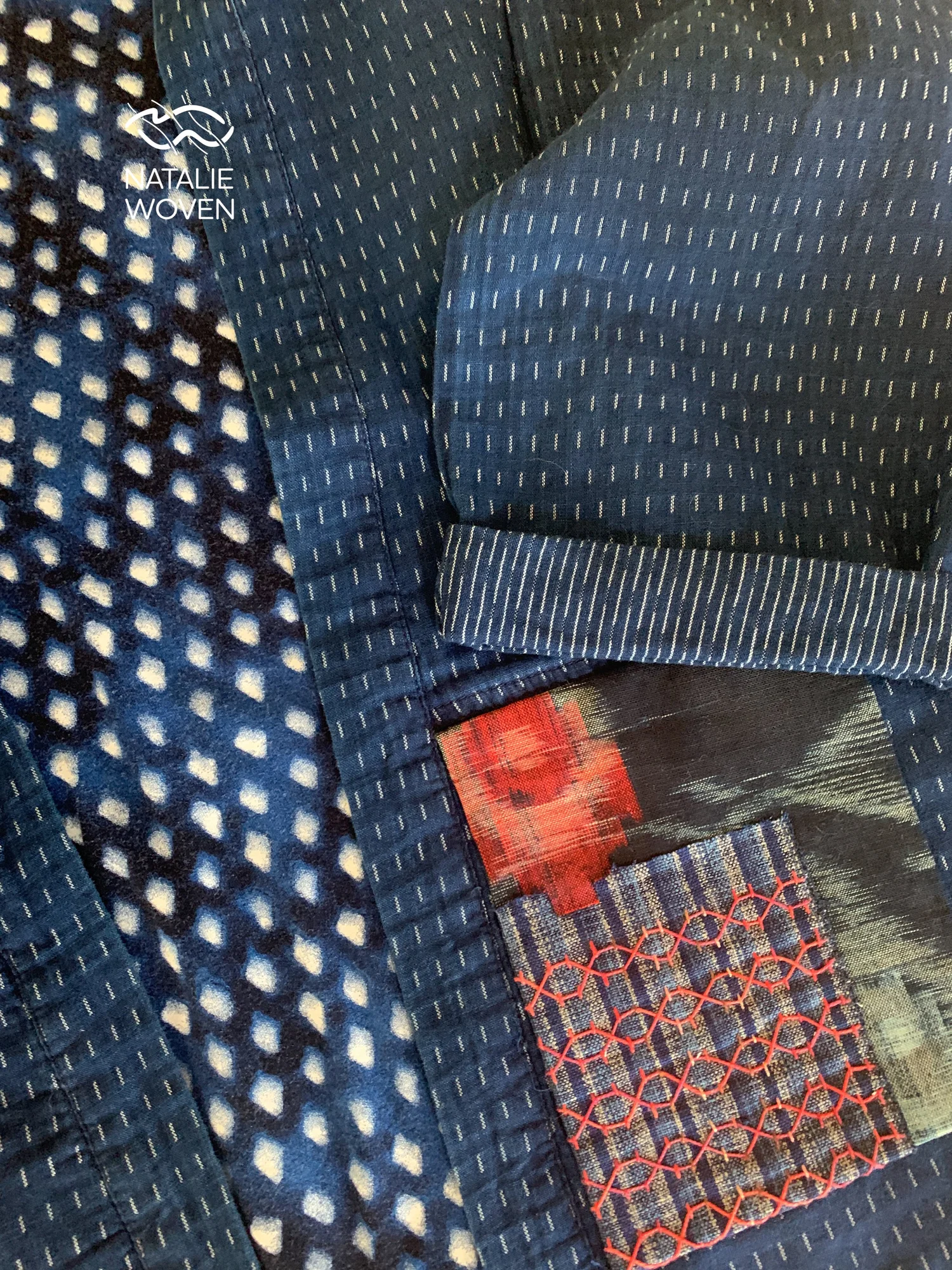 More Sashiko Patterns — Natalie Woven