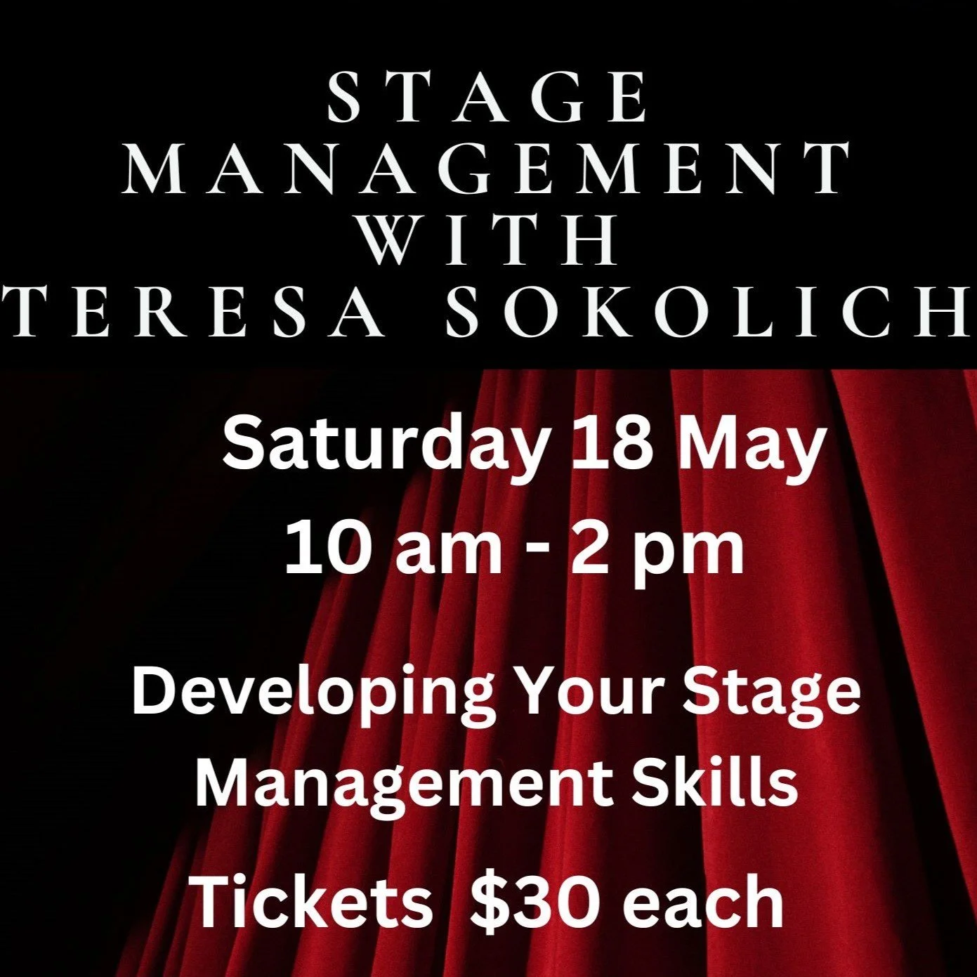 Developing Your Stage Management Skills — KickArts