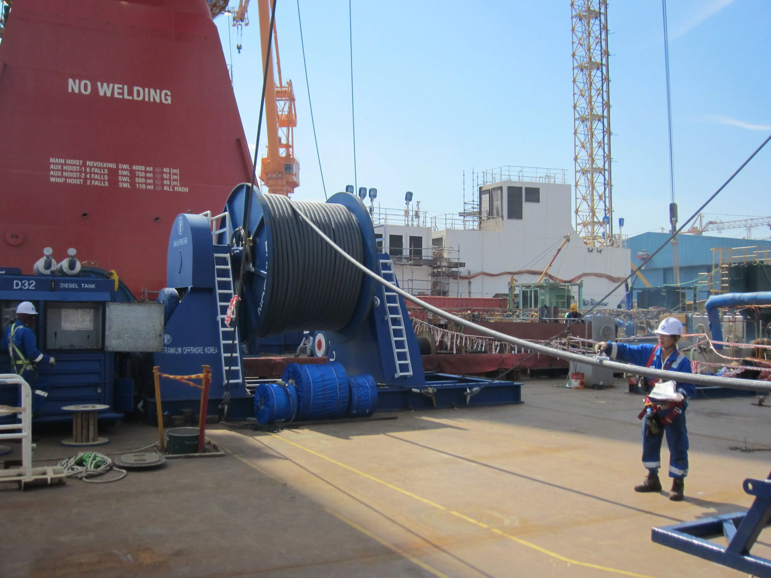 Rope Installation — Franklin Offshore