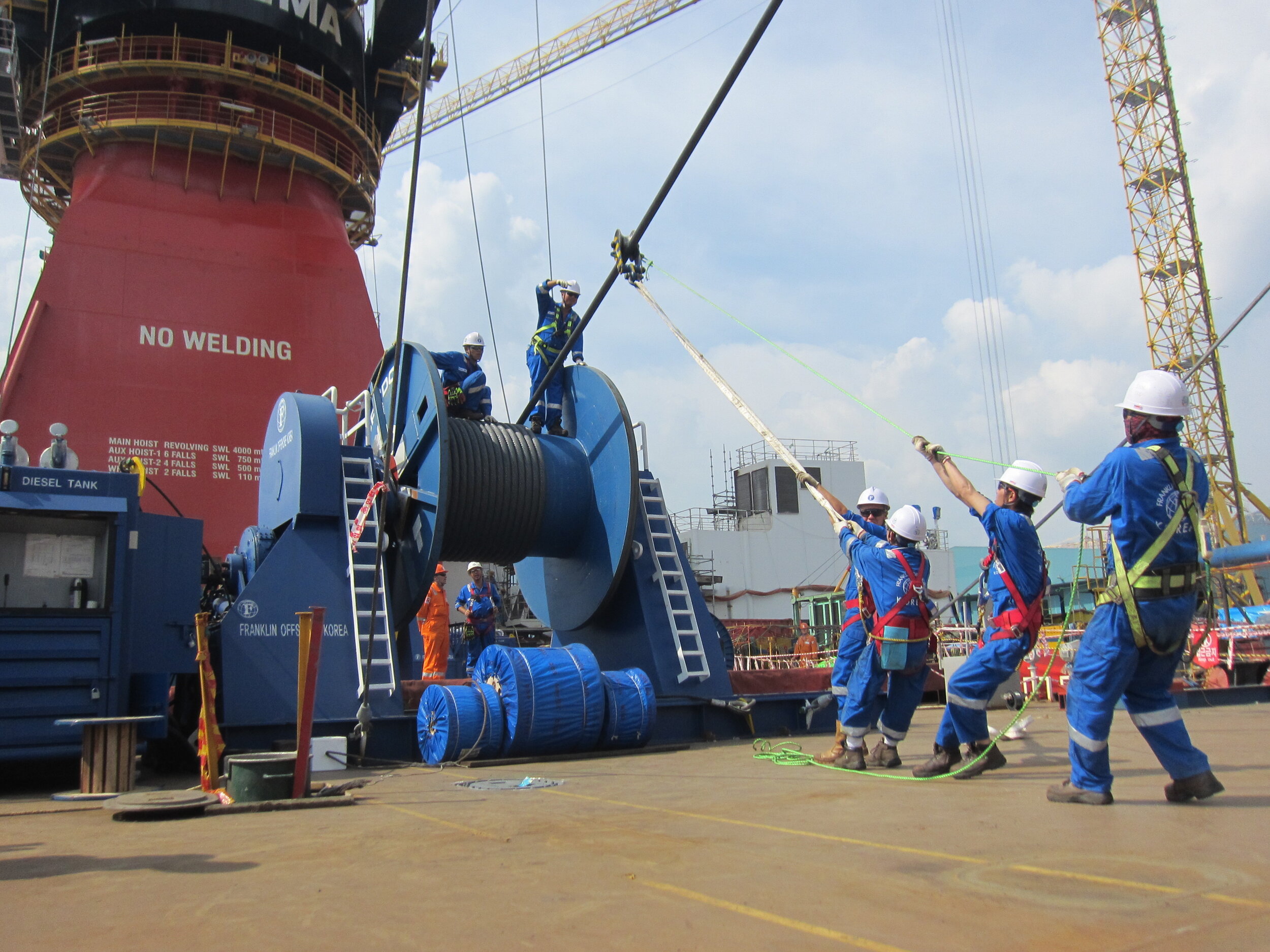 Rope Installation — Franklin Offshore