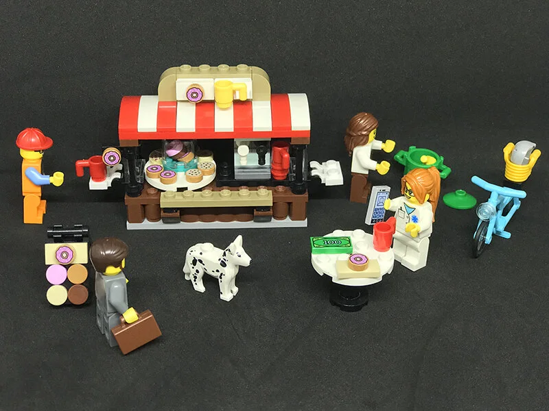 LEGO Set Review - 40358 - Bean there, Donut that — Indobrickville