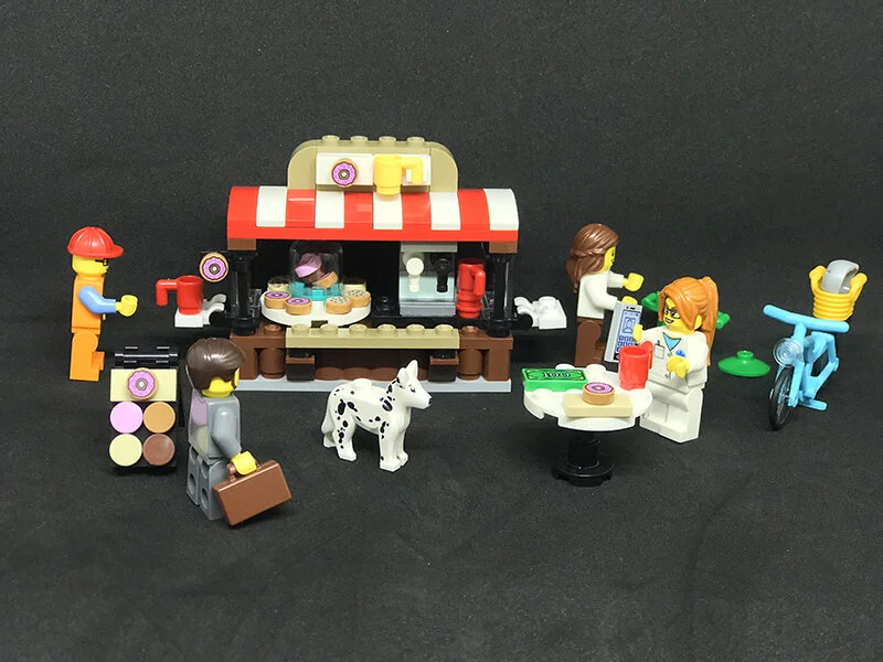 LEGO Set Review - 40358 - Bean there, Donut that — Indobrickville