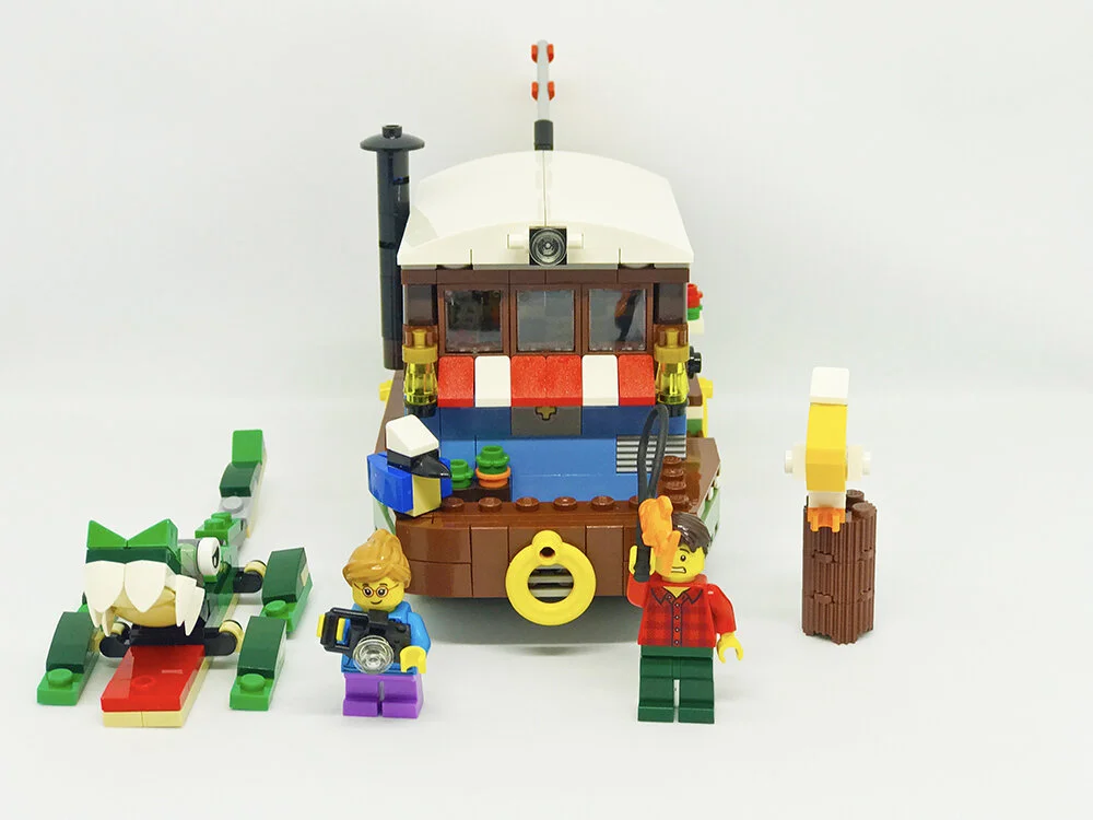 LEGO Set Review - 31093 - Riverside Houseboat — Indobrickville
