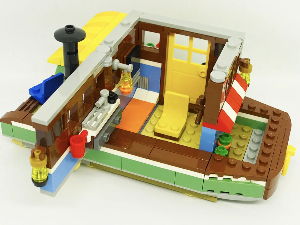 LEGO Set Review - 31093 - Riverside Houseboat — Indobrickville