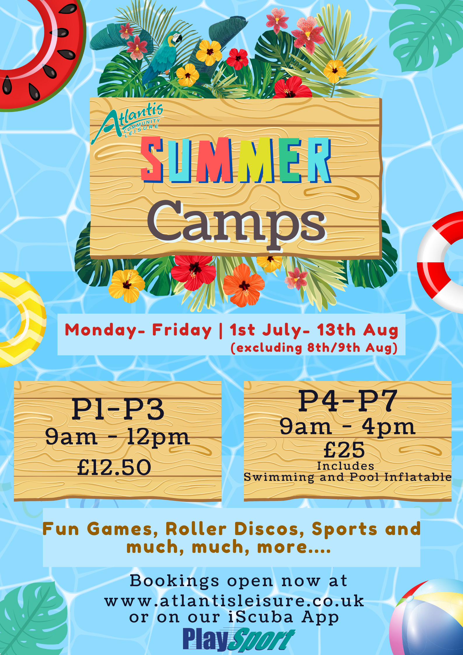 Events — Atlantis Community Leisure