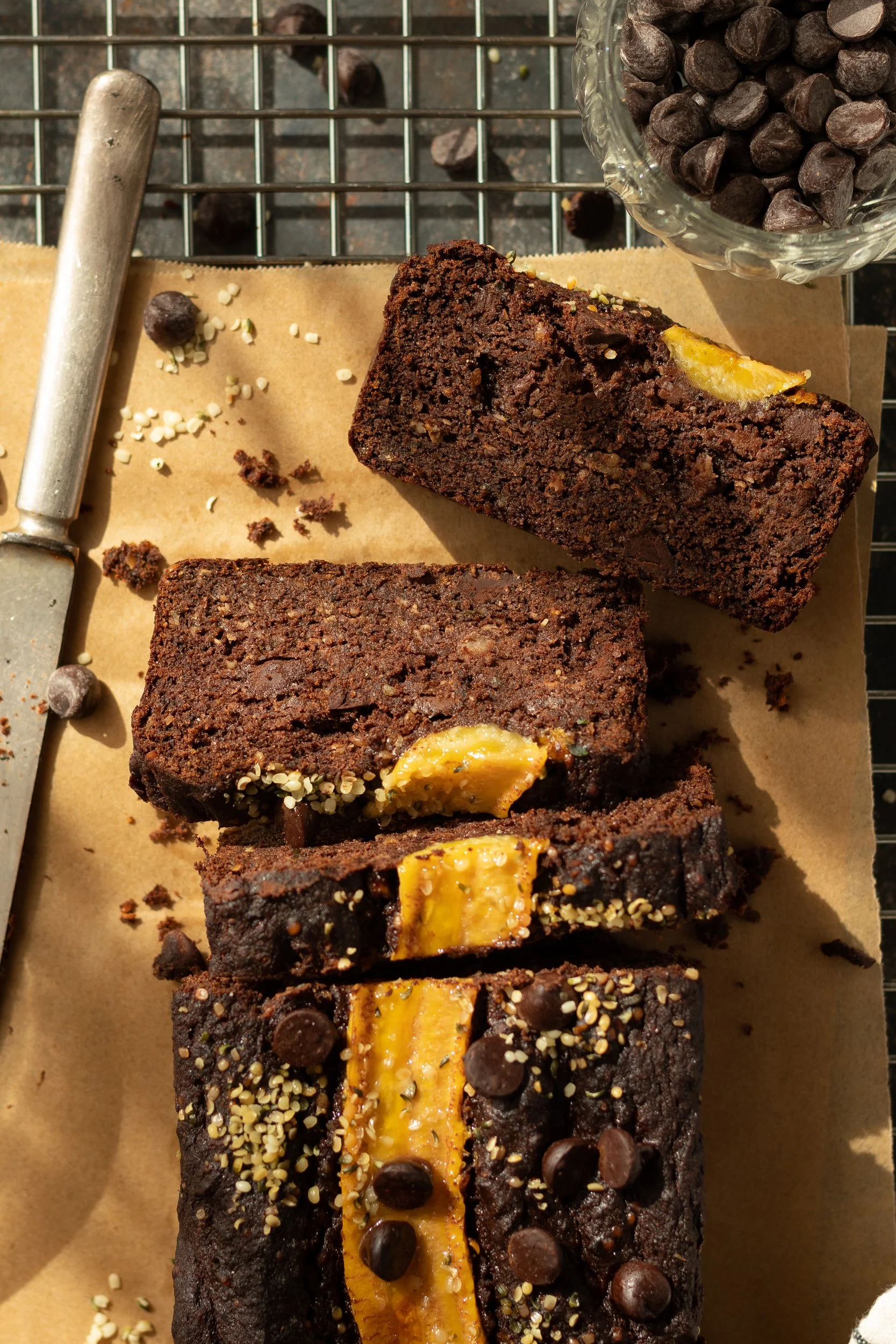 Plantain Chocolate Bread | CREATIVE PHEBE