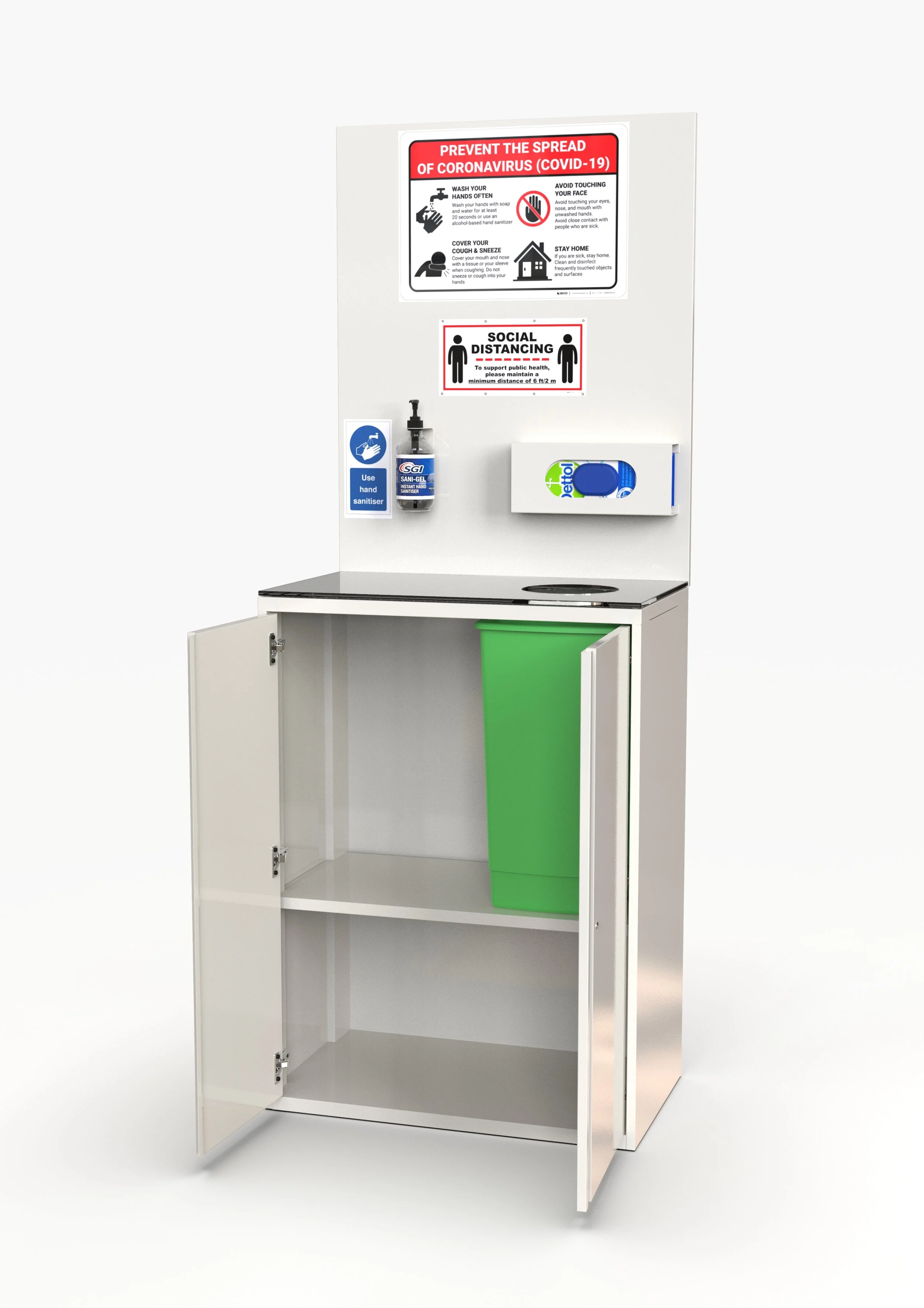 Wellbeing Station for Offices & Workplaces - Maine — Storage ...