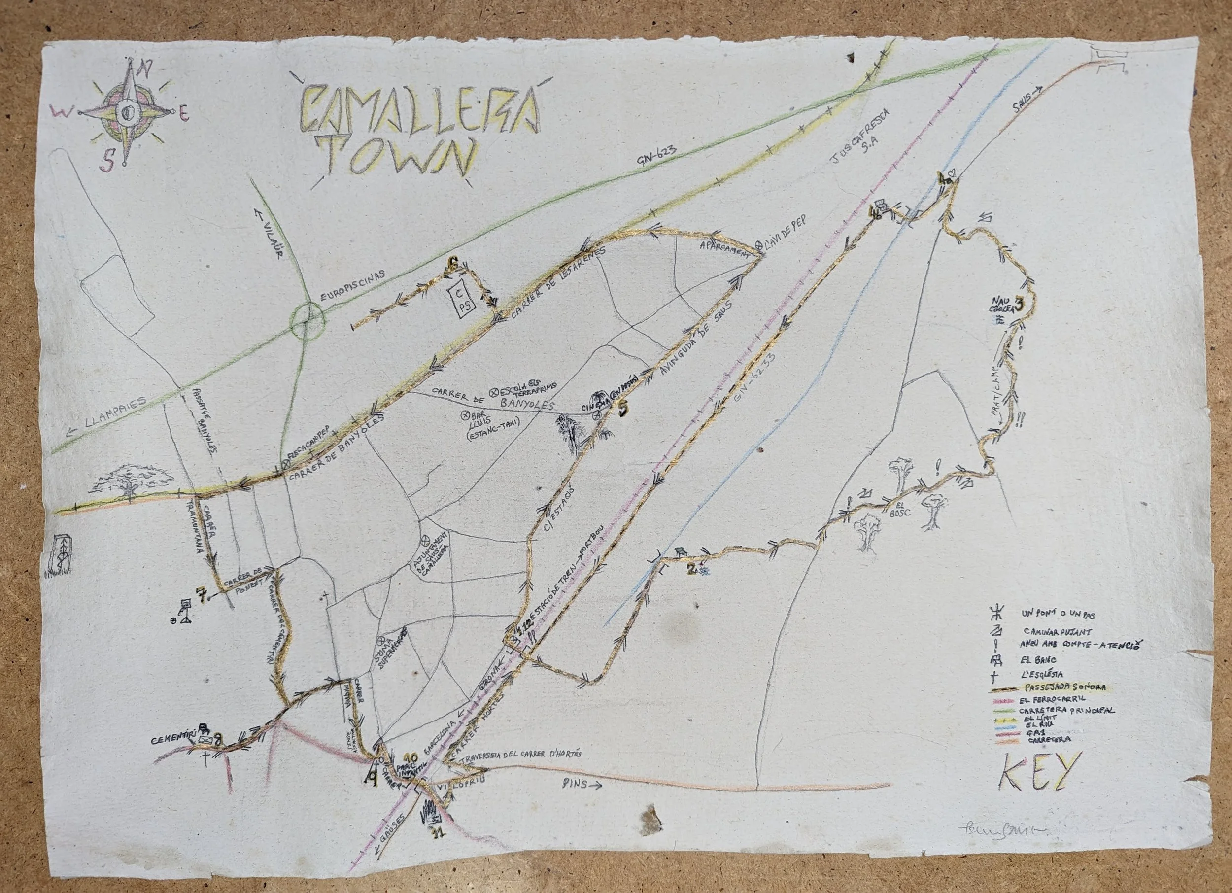 Camallera Sound Walk — Tamsin Grainger