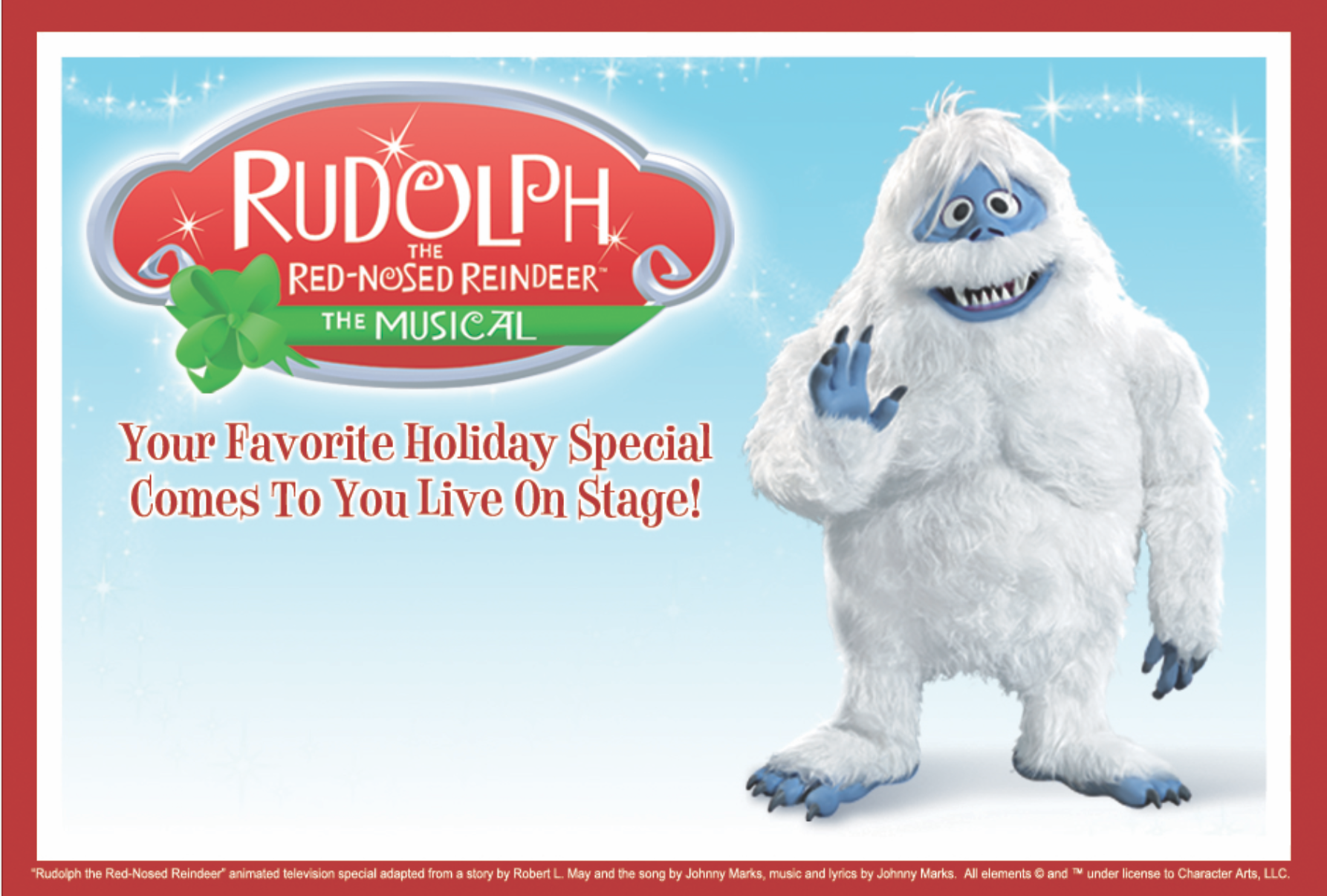 Key Art & Logos — Rudolph The Musical