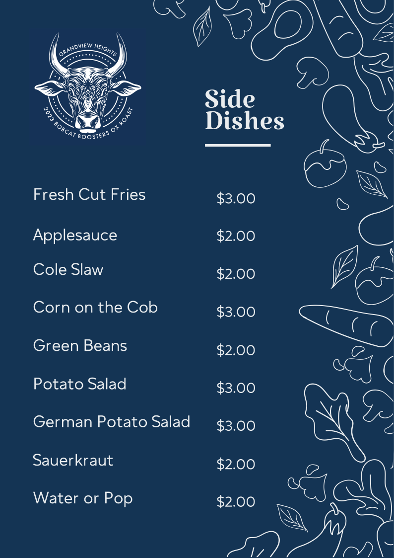 Ox Roast Menu Announced — Bobcat Boosters
