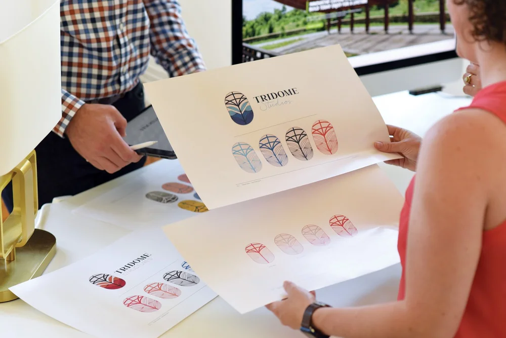 Tridome Studios and Tridome Structures branding — Lab Creative