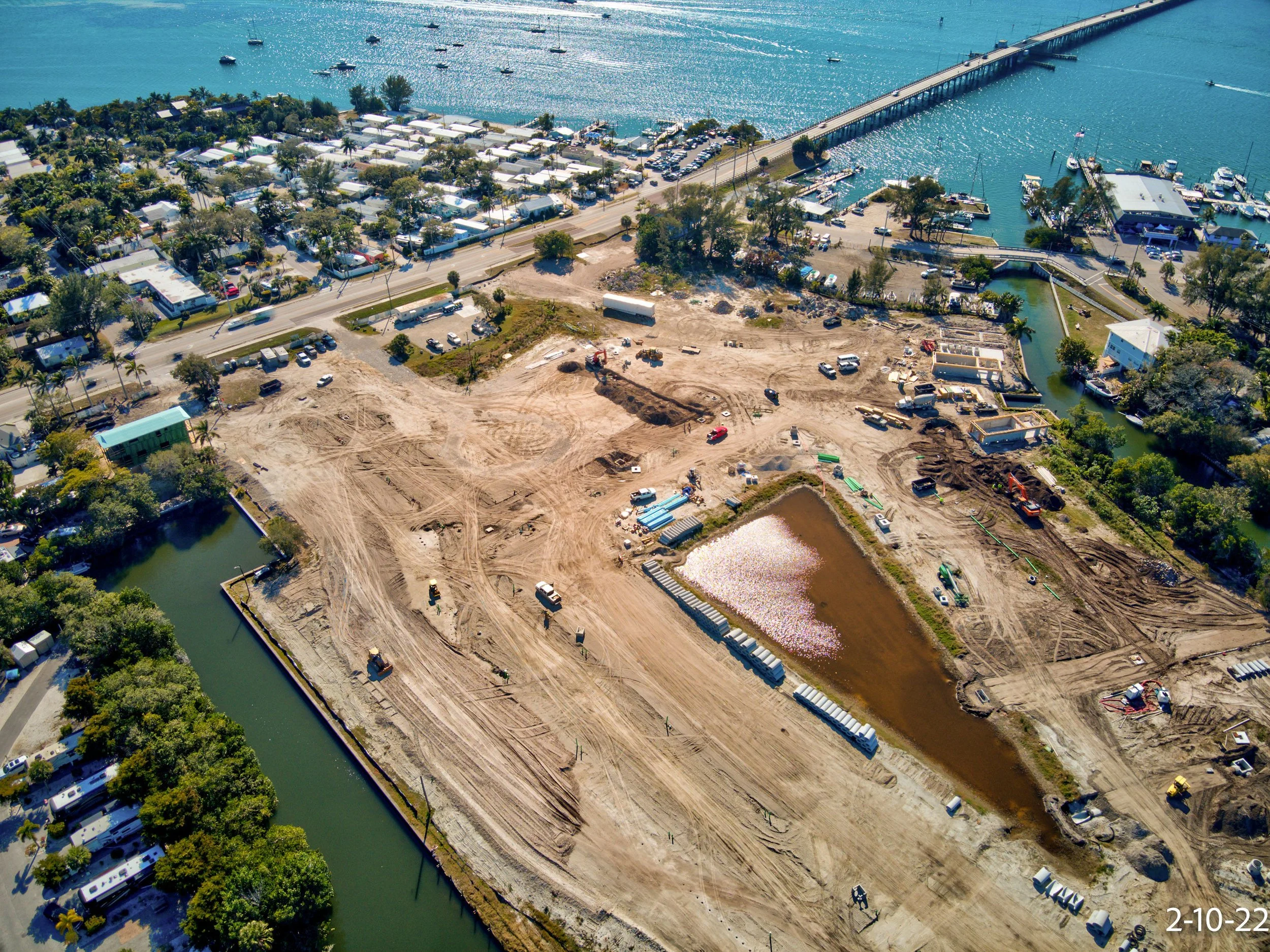 CONSTRUCTION — Hunters Point Resort & Marina