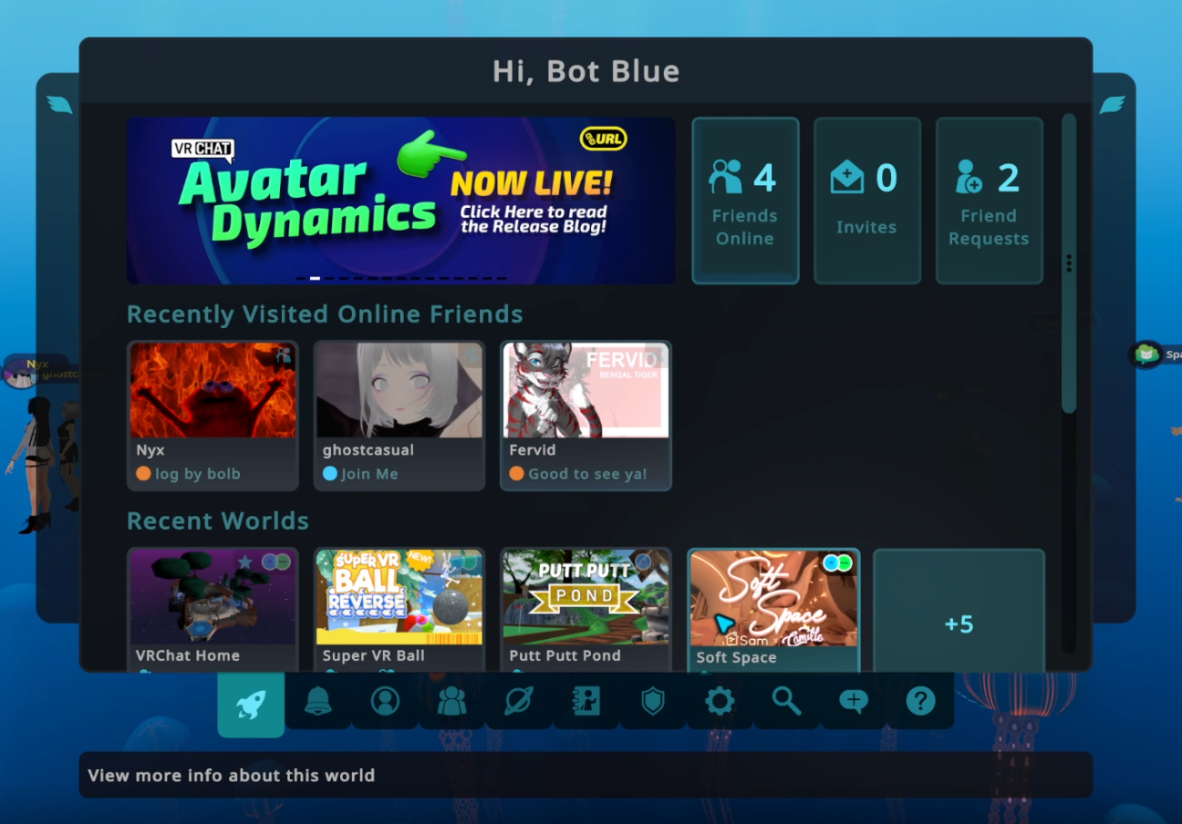 UI 2.0 is Now Live! — VRChat