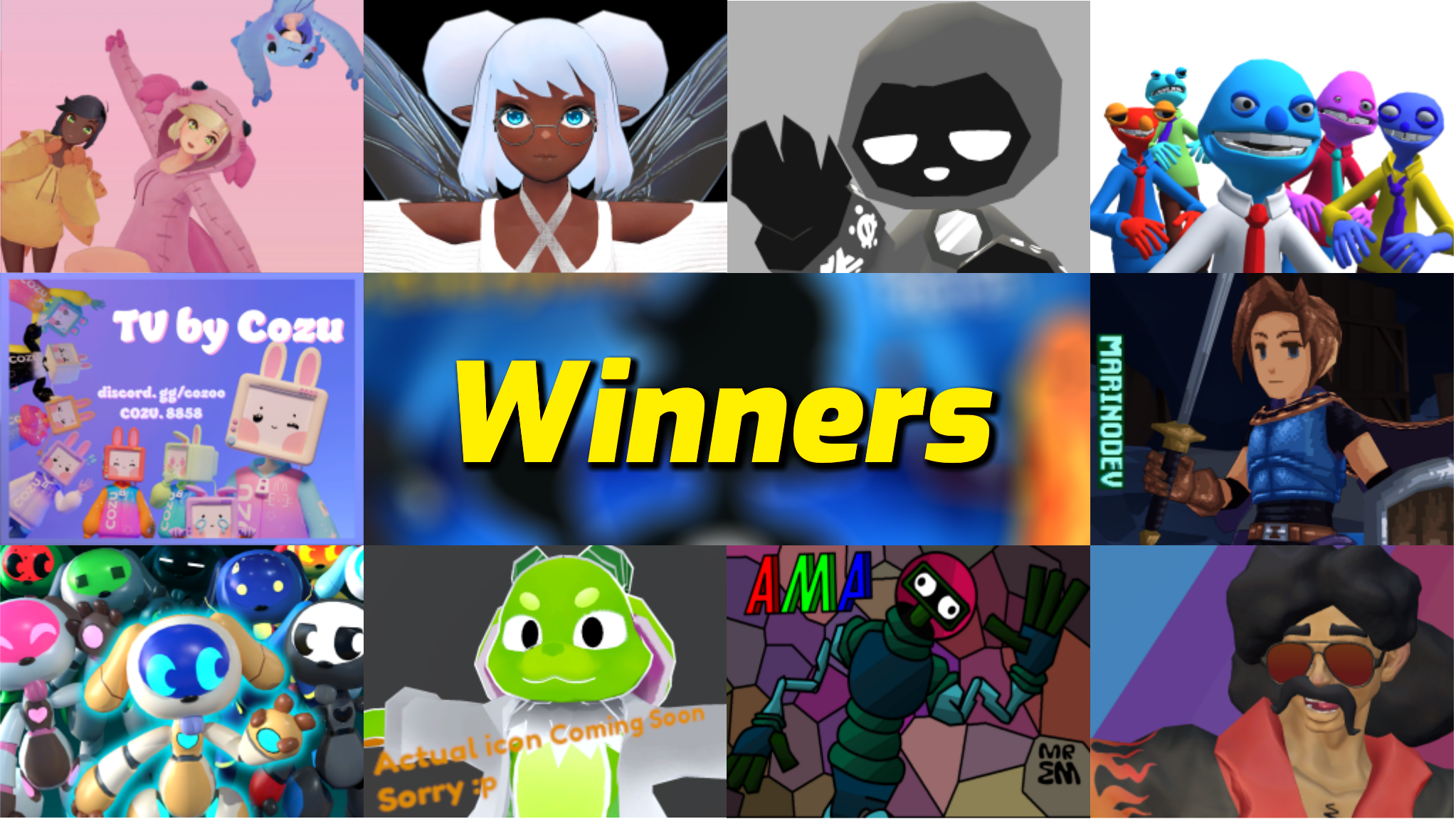 Announcing the Avatars for Everyone Winners — VRChat