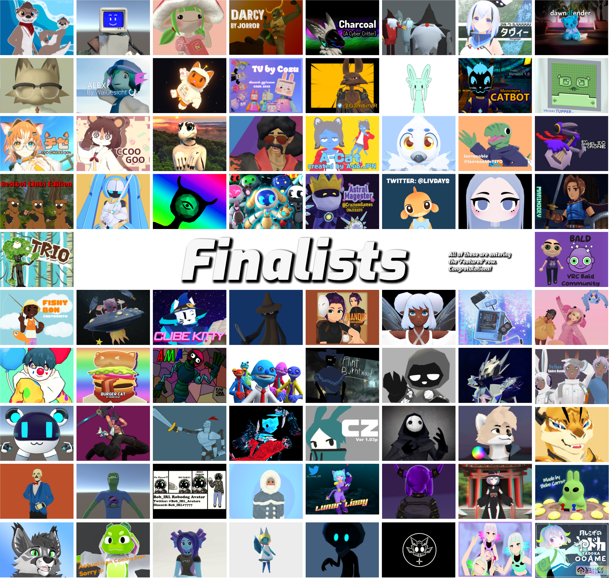 Announcing the Avatars for Everyone Winners — VRChat