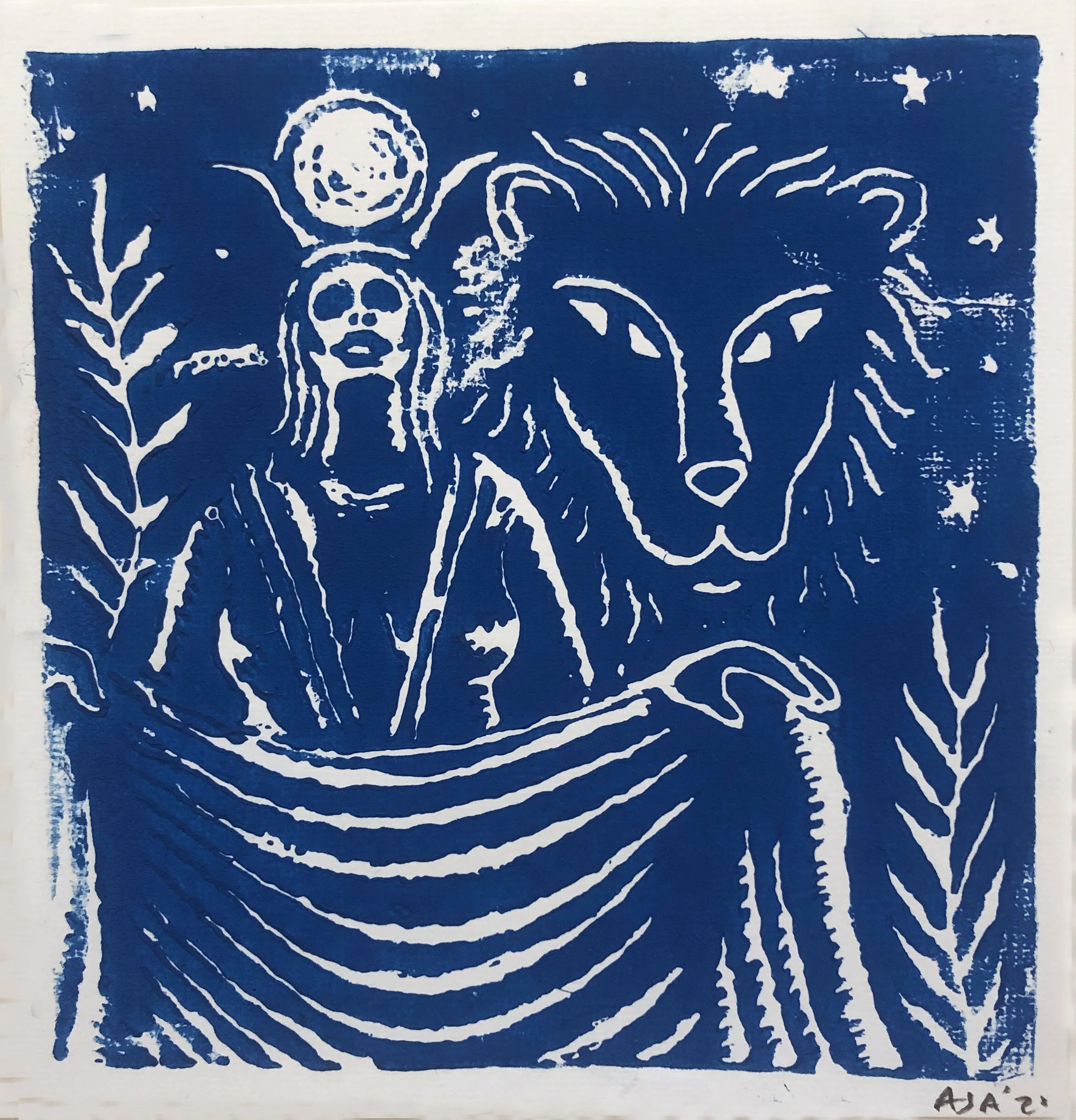 Linoleum Prints — HEARTWORK ARTS