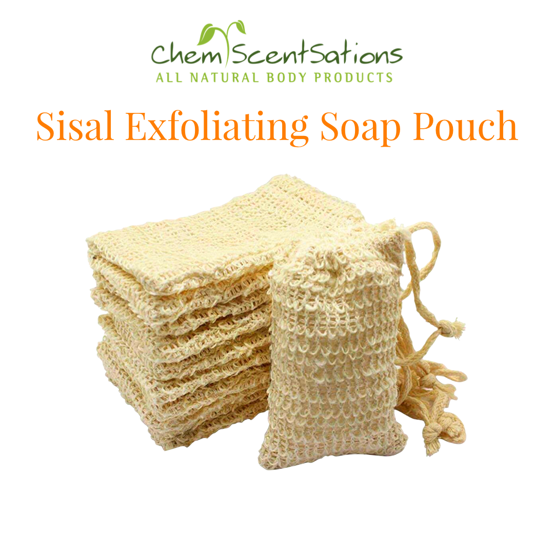 Sisal Exfoliating Soap Pouch — ChemScentsations Body Products