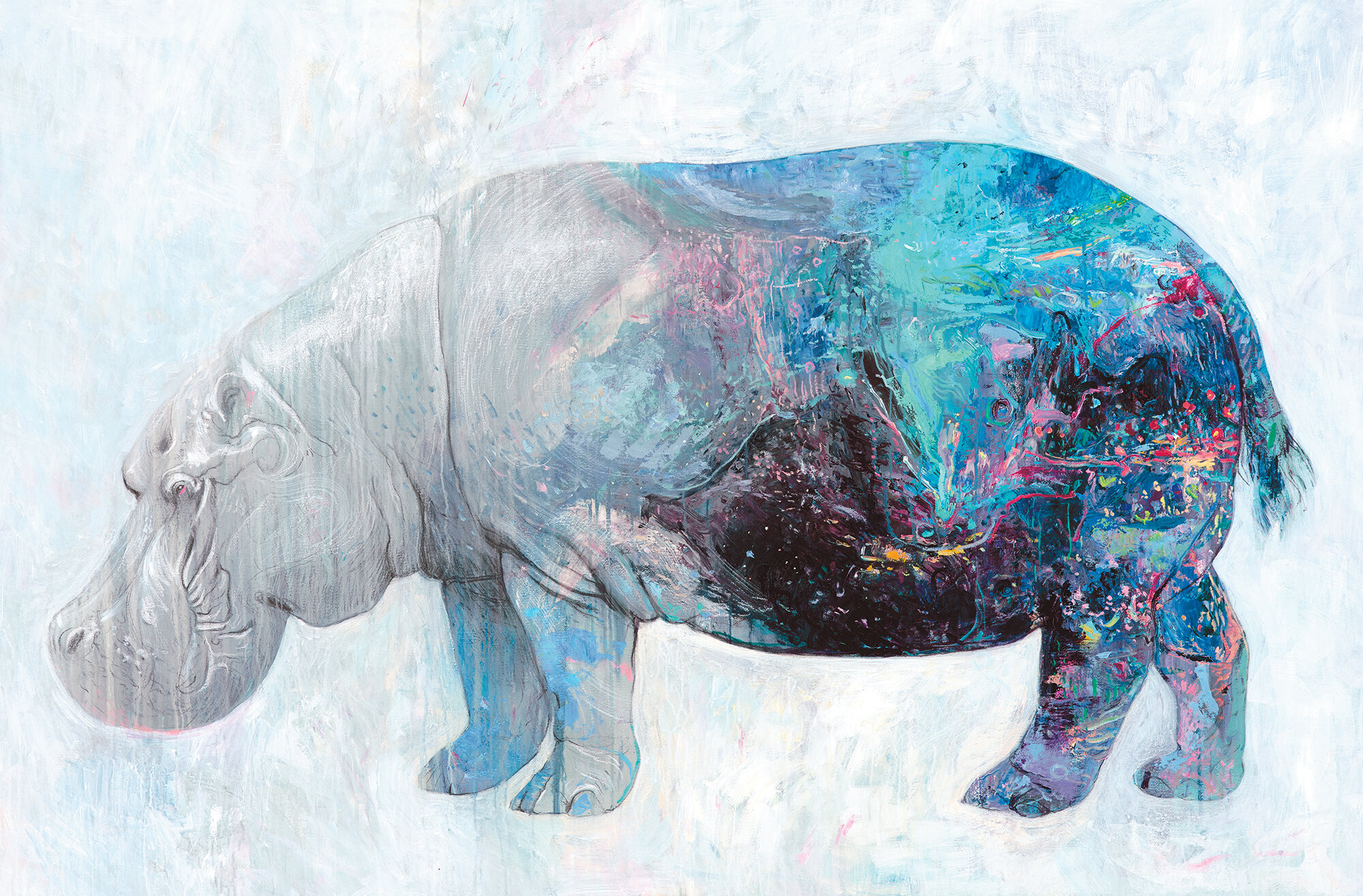 hippo print — shaun tan