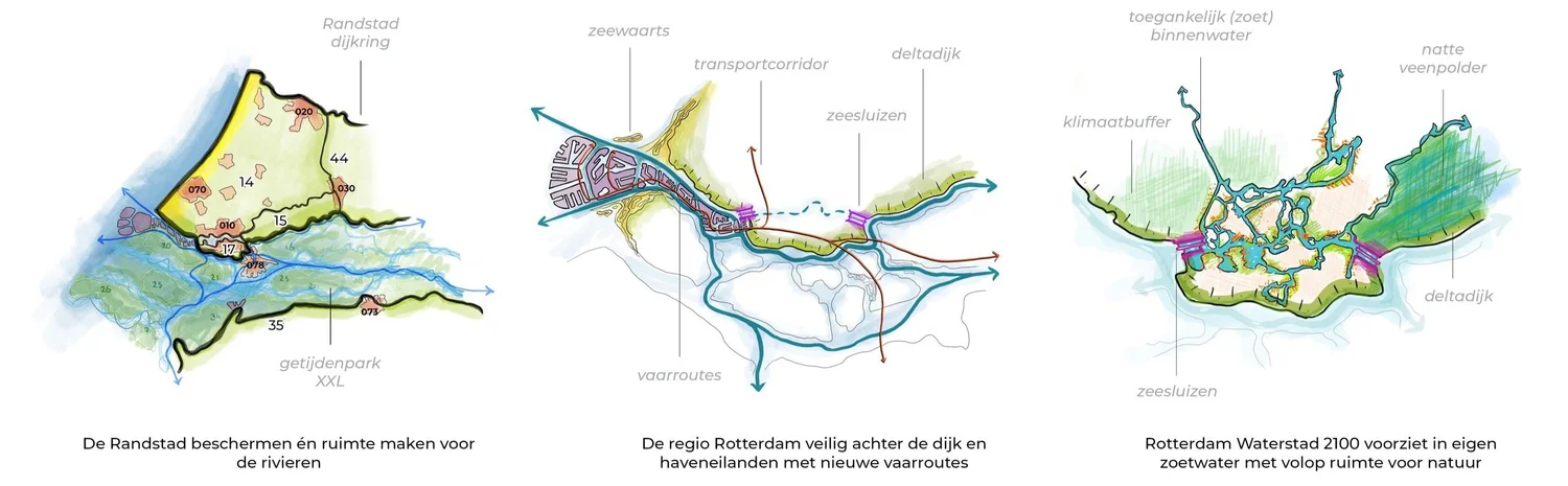 Rotterdam Waterstad 2100 — DE URBANISTEN