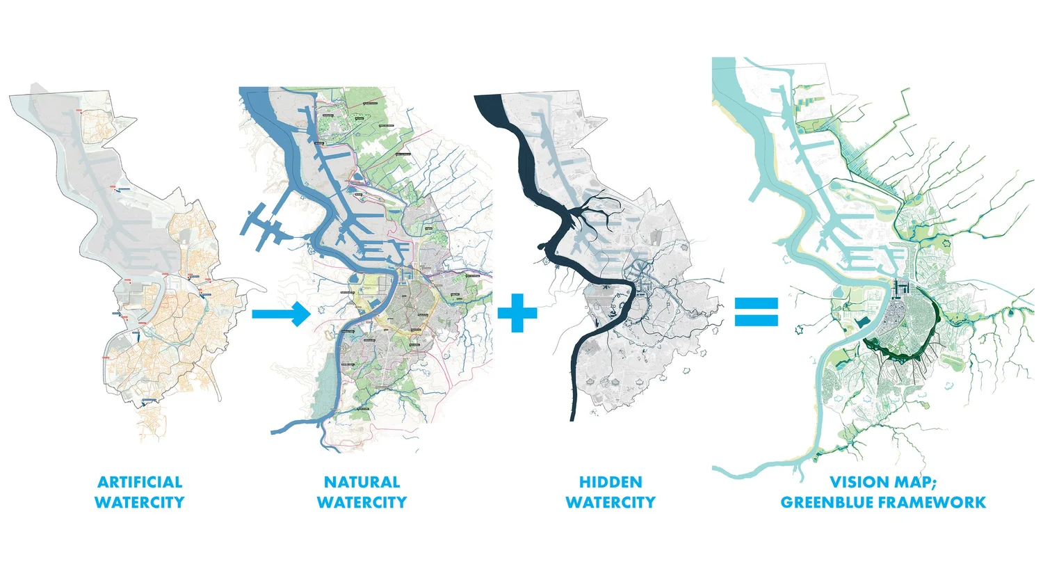 Waterplan Antwerp — DE URBANISTEN