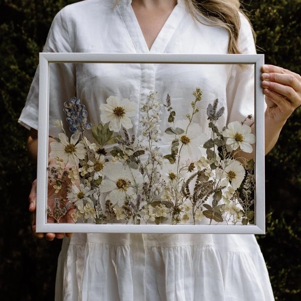 Wedding Bouquet Preservation - Pressed Flowers | Botanic Press ...