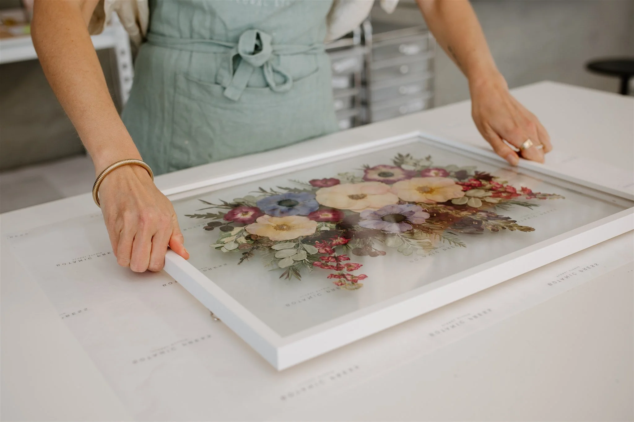 Wedding Bouquet Preservation - Pressed Flowers | Botanic Press ...