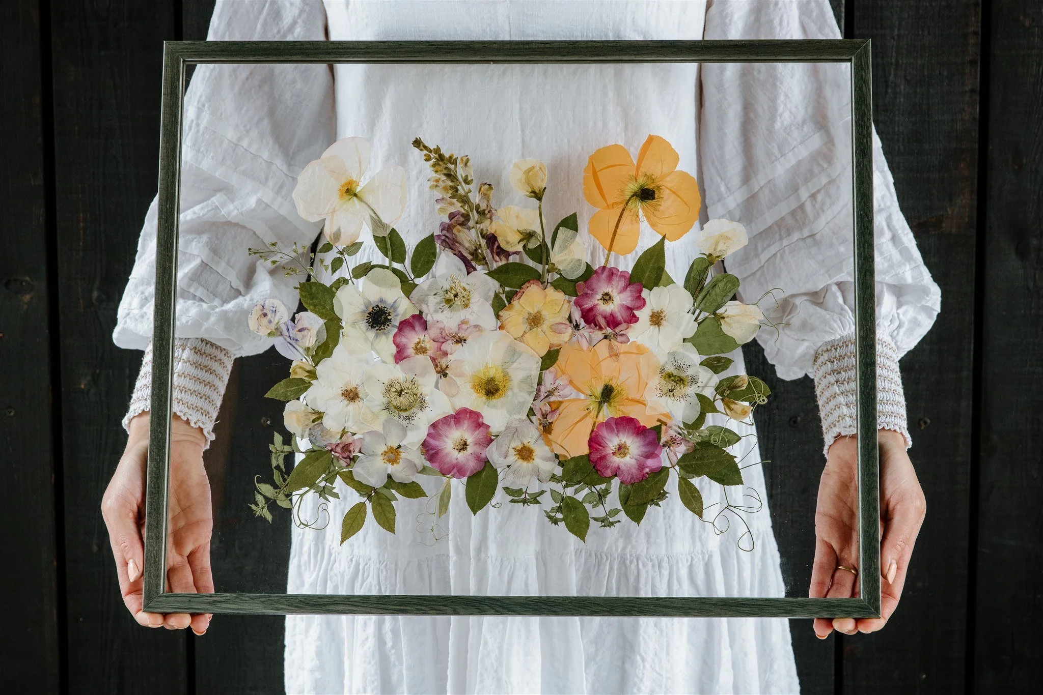Wedding Bouquet Preservation - Pressed Flowers | Botanic Press ...