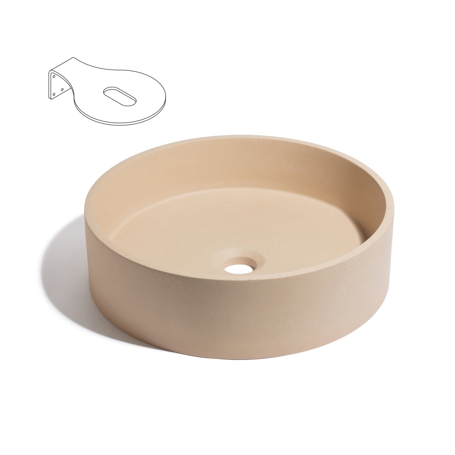 Mistoa | Lavabo de concreto Savo