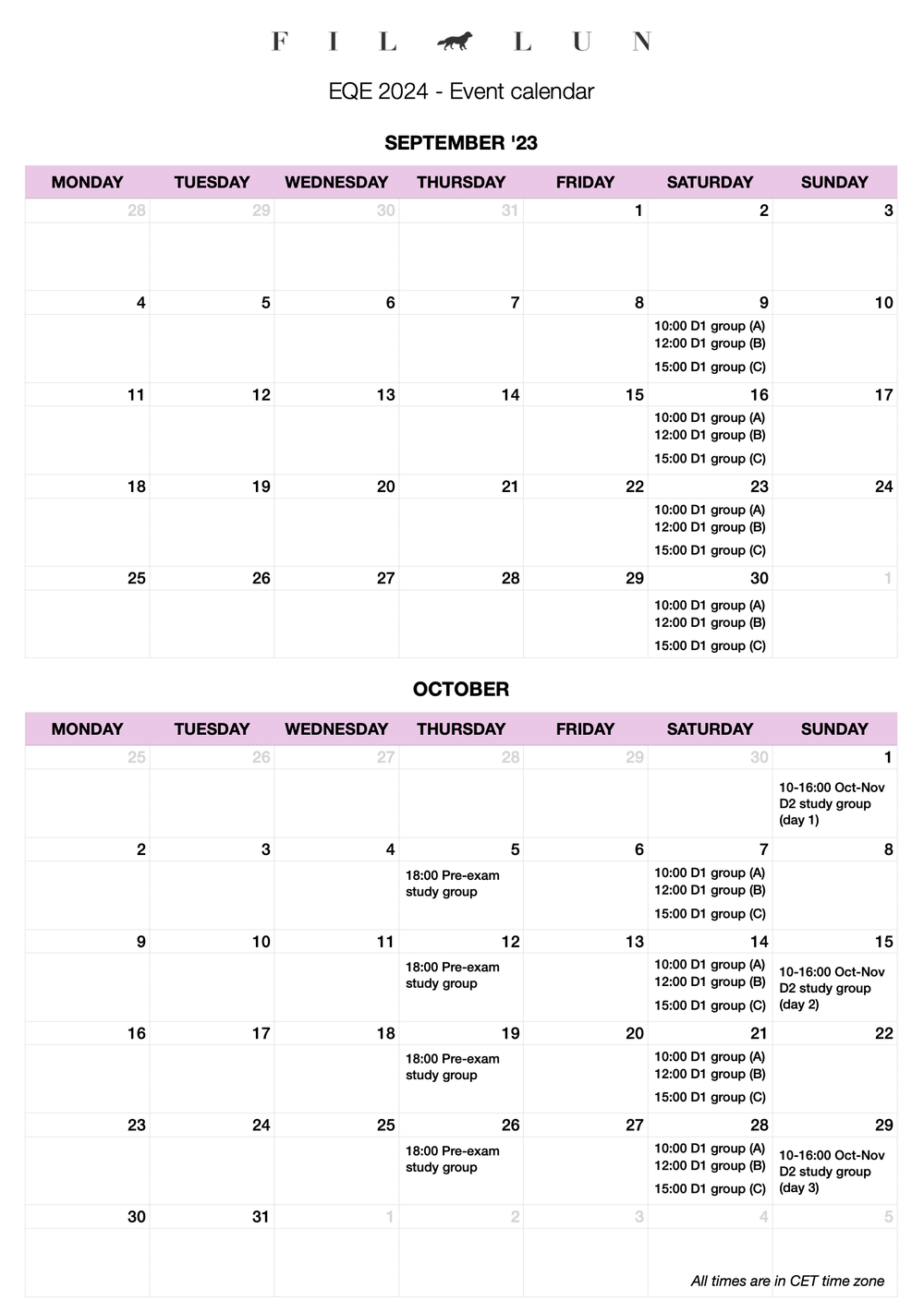 Study with me — Fillun