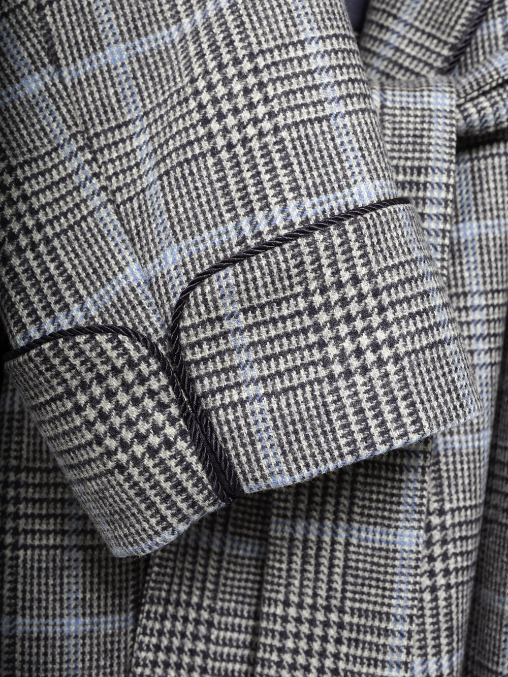 Prince Of Wales Merino English Wool Dressing Gown Made in England by ...